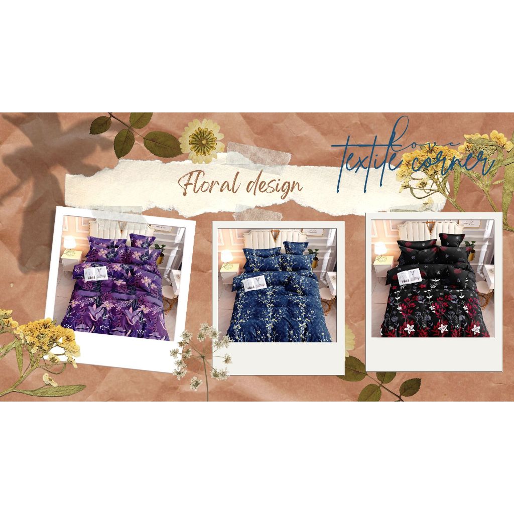 TEXTILE CORNER PH PREMIUM CANADIAN COTTON PER YARD | FLORAL PRINTS | Shopee Philippines