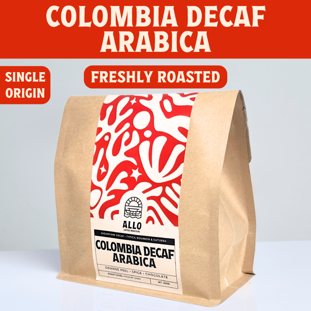 Colombia Decaf Arabica | Freshly Roasted Coffee beans | Allo Coffee ...