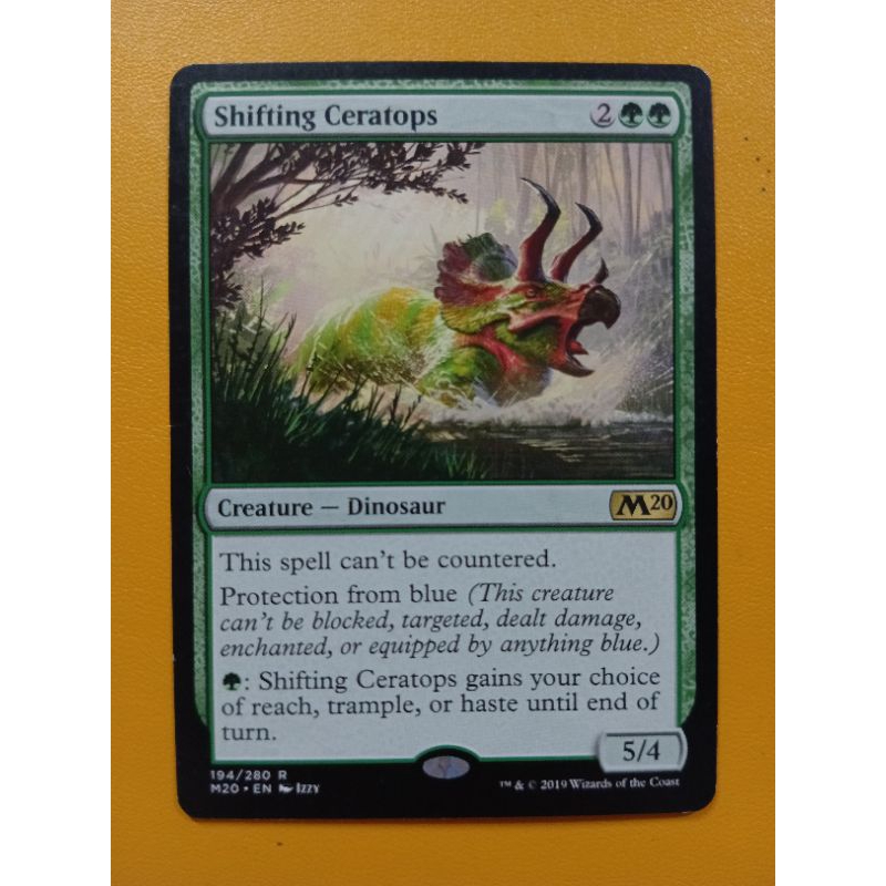 MTG - Shifting Ceratops - M20 | Shopee Philippines