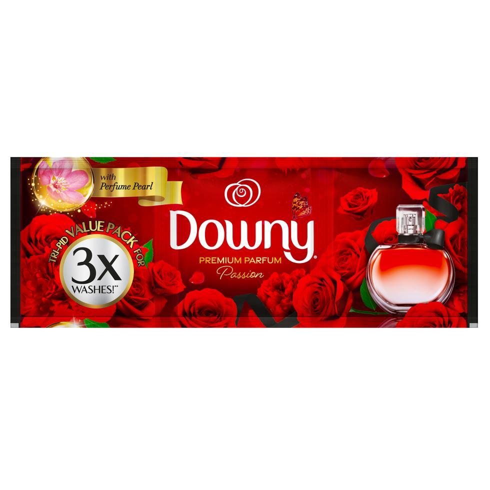 Downy Fabric Conditioner Passion Tripid Pack Sachet 63ml 6s | Shopee ...