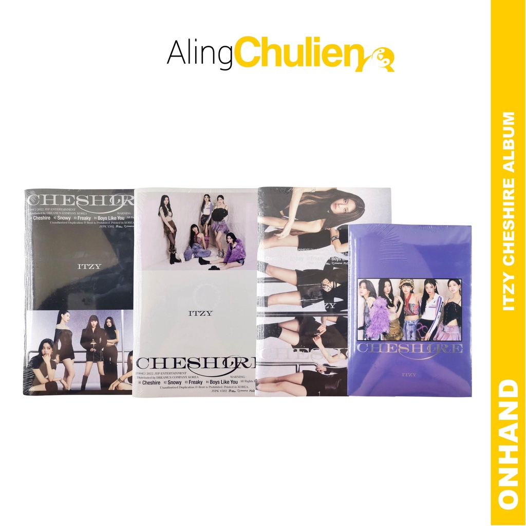 ITZY 6th Mini Album Cheshire Standard Limited Ed JYP SHOP ALADIN YES24 MUSICPLANT SOUNDWAVE ...