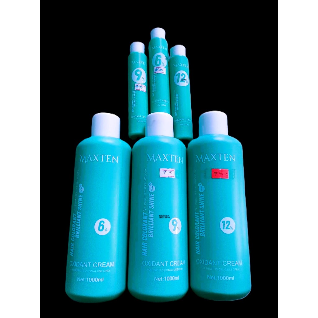 Maxten Professional Oxidant Cream (100-1000ml) | Shopee Philippines