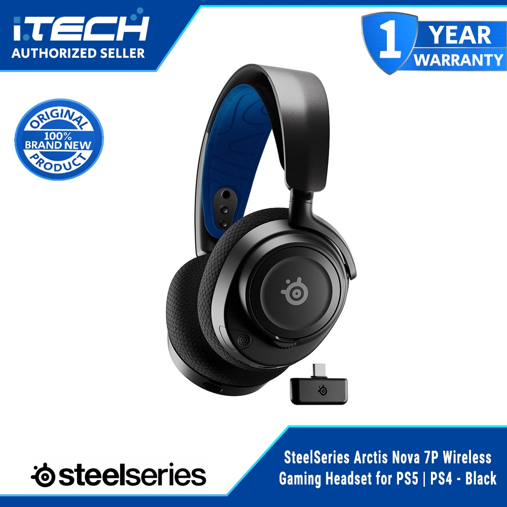 SteelSeries Arctis Nova 7P Wireless Gaming Headset for PS5 | PS4 ...