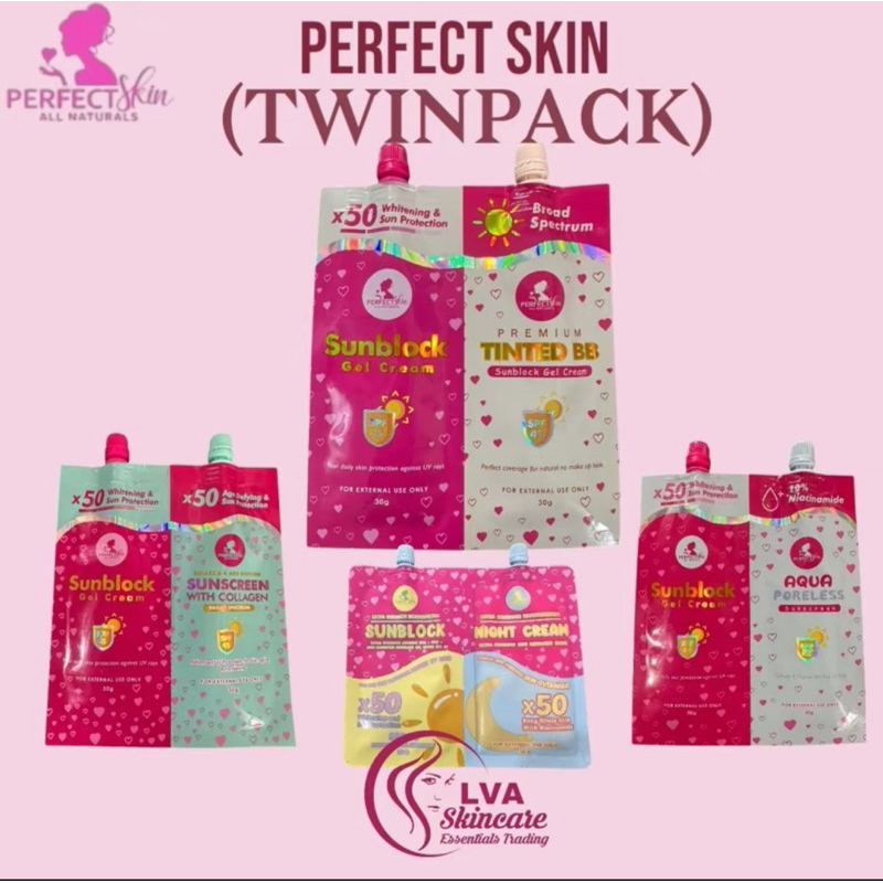 Perfect Skin Twin Pack Sunscreen | Shopee Philippines