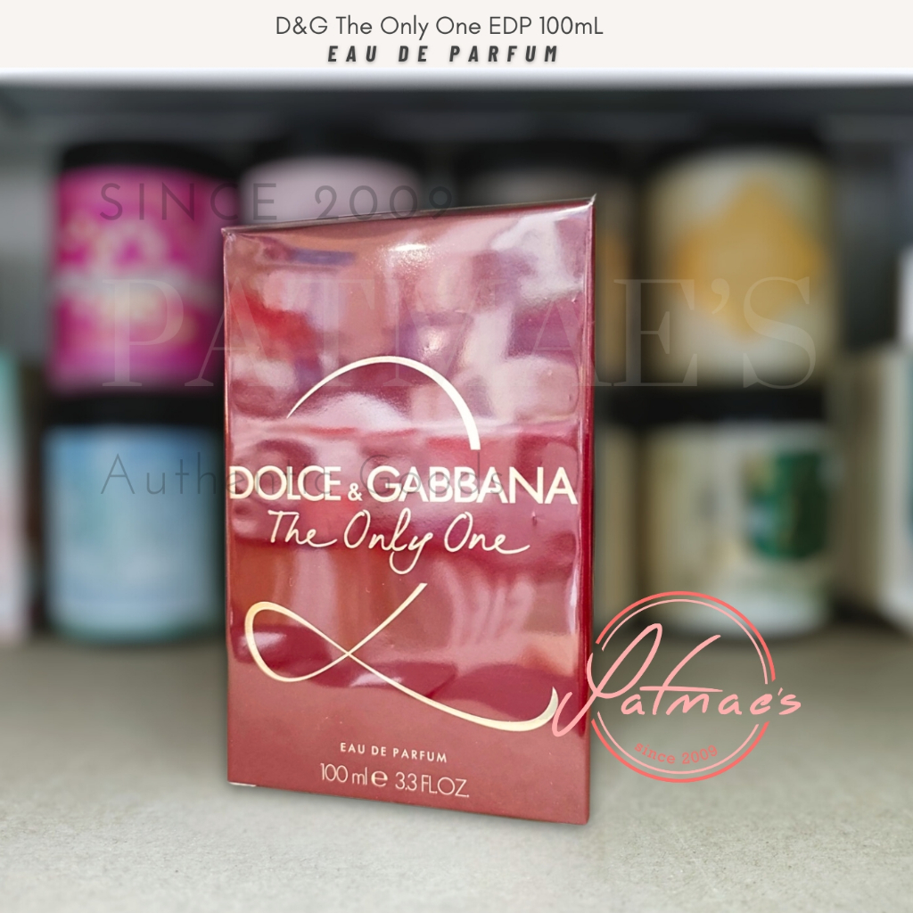 The Only One Perfume for Women 100mL EDP by D&G Dolce Gabbana | Shopee ...