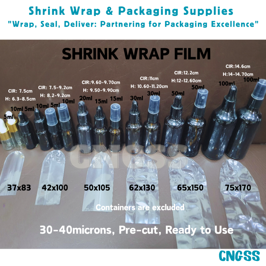 Shrink Wrap Film Plastic Packaging Shrinkable Plastic Sealer Tape for ...