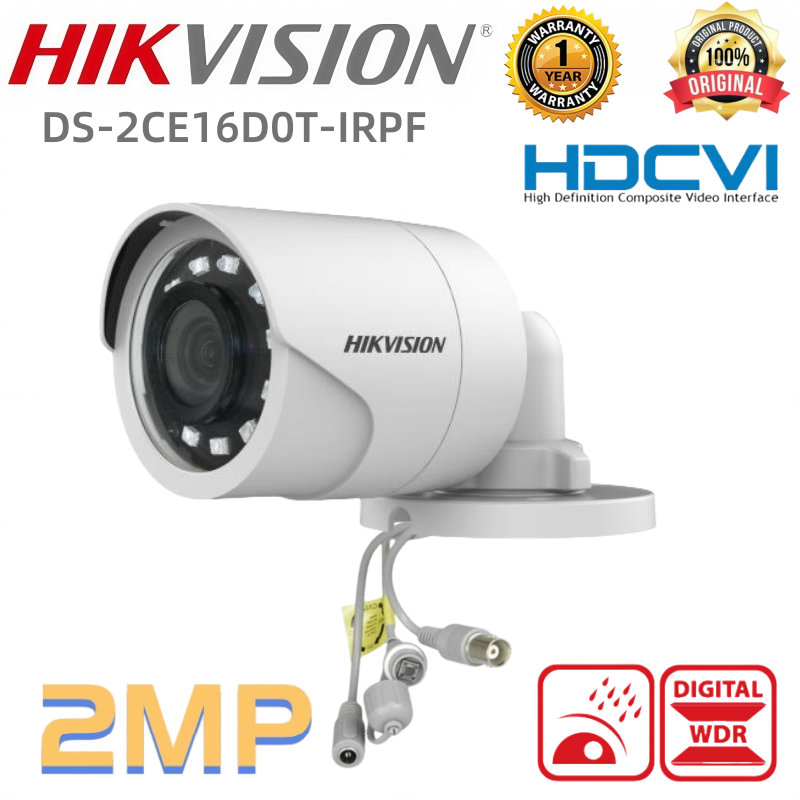 Hikvision 2MP HD Smart IR High quality Bullet CCTV Camera Outdoor ...