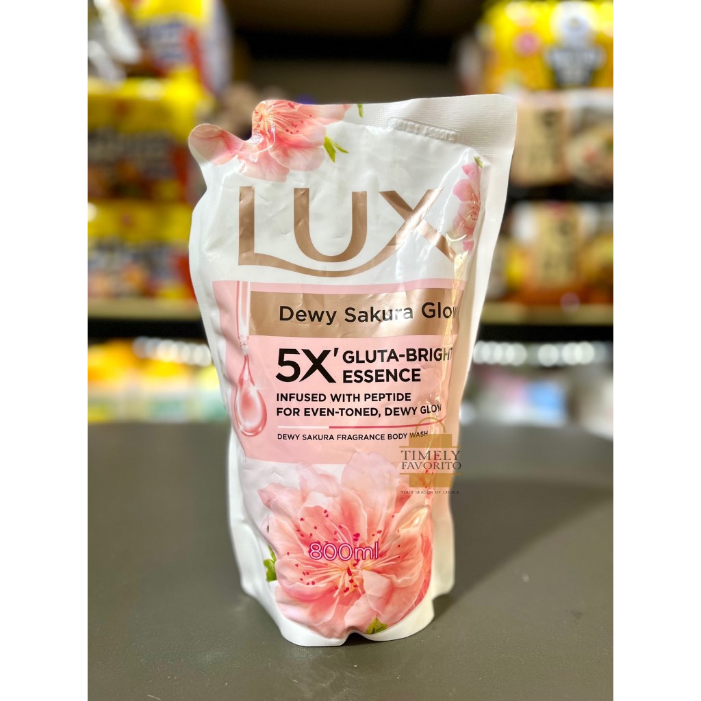 Lux Dewy Sakura Glow Body Wash 800ml (Imported from Singapore) | Shopee Philippines