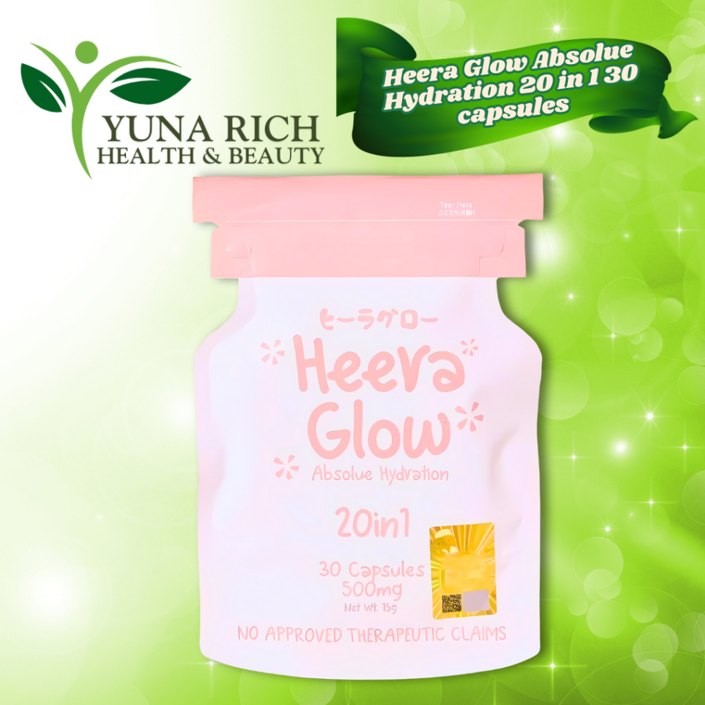 Heera Glow 20in1 Glutathione Absolue Hydration Collagen 30caps ...