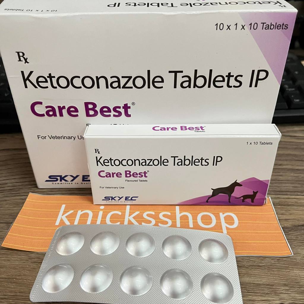 Ketoconazole Tablet IP (Care Best) for pet 10tabs PER BOX | Shopee ...