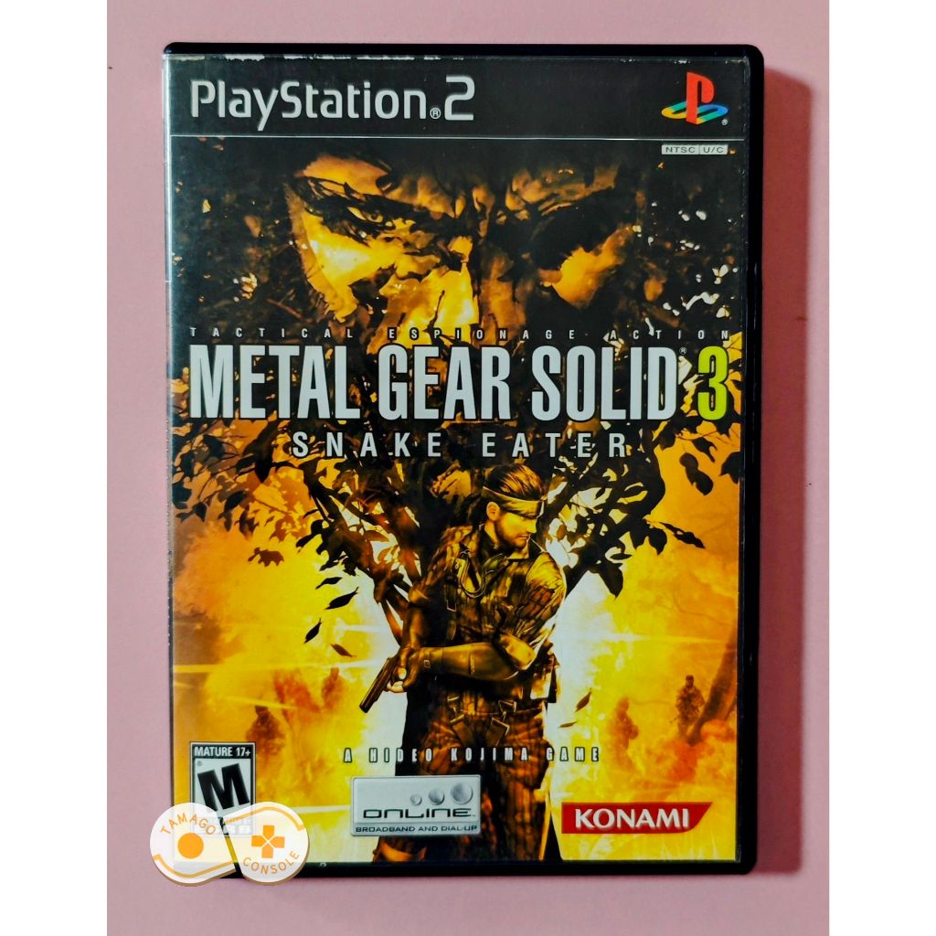 Metal Gear Solid 3 Snake Eater - [PS2 Game] [NTSC - ENGLISH Language ...