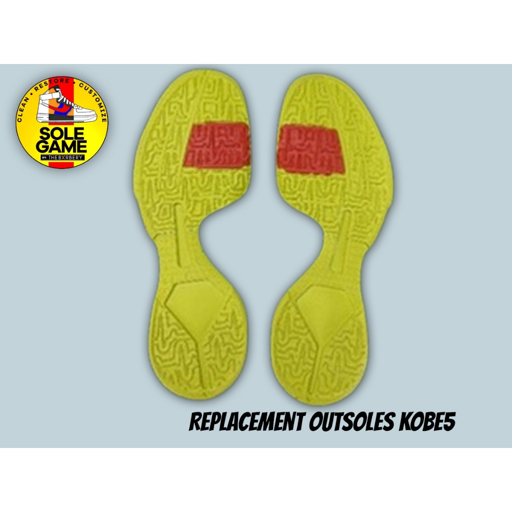 Replacement Outsoles KOBE5 not ORIGINAL | Shopee Philippines