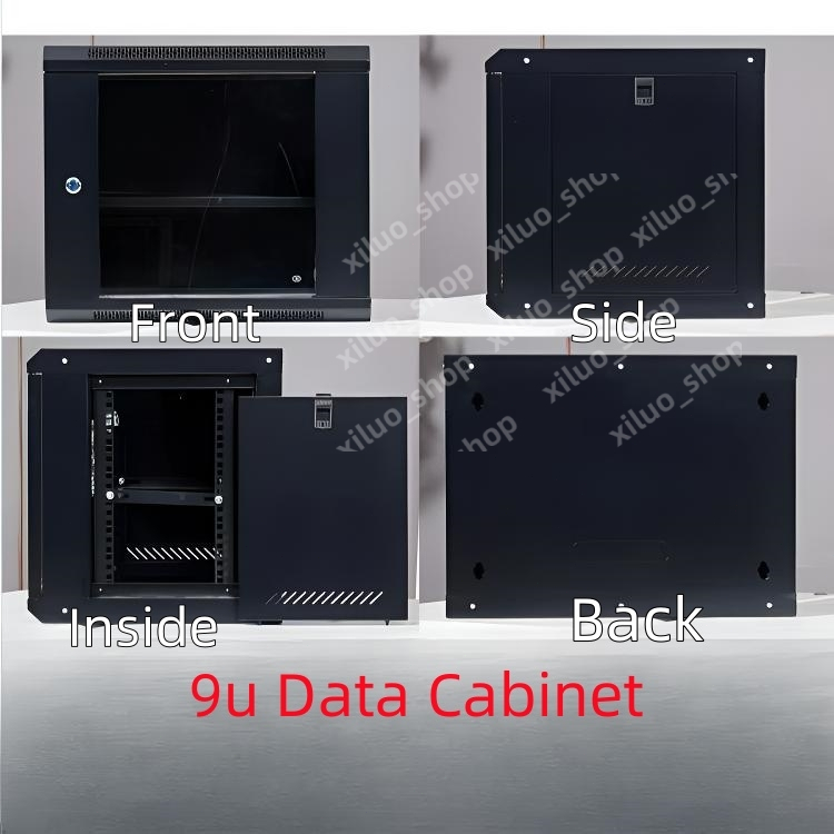 Wall mounted cabinet4U/6U/9U/12U/15U/22U Data Cabinet |for CCTV ...