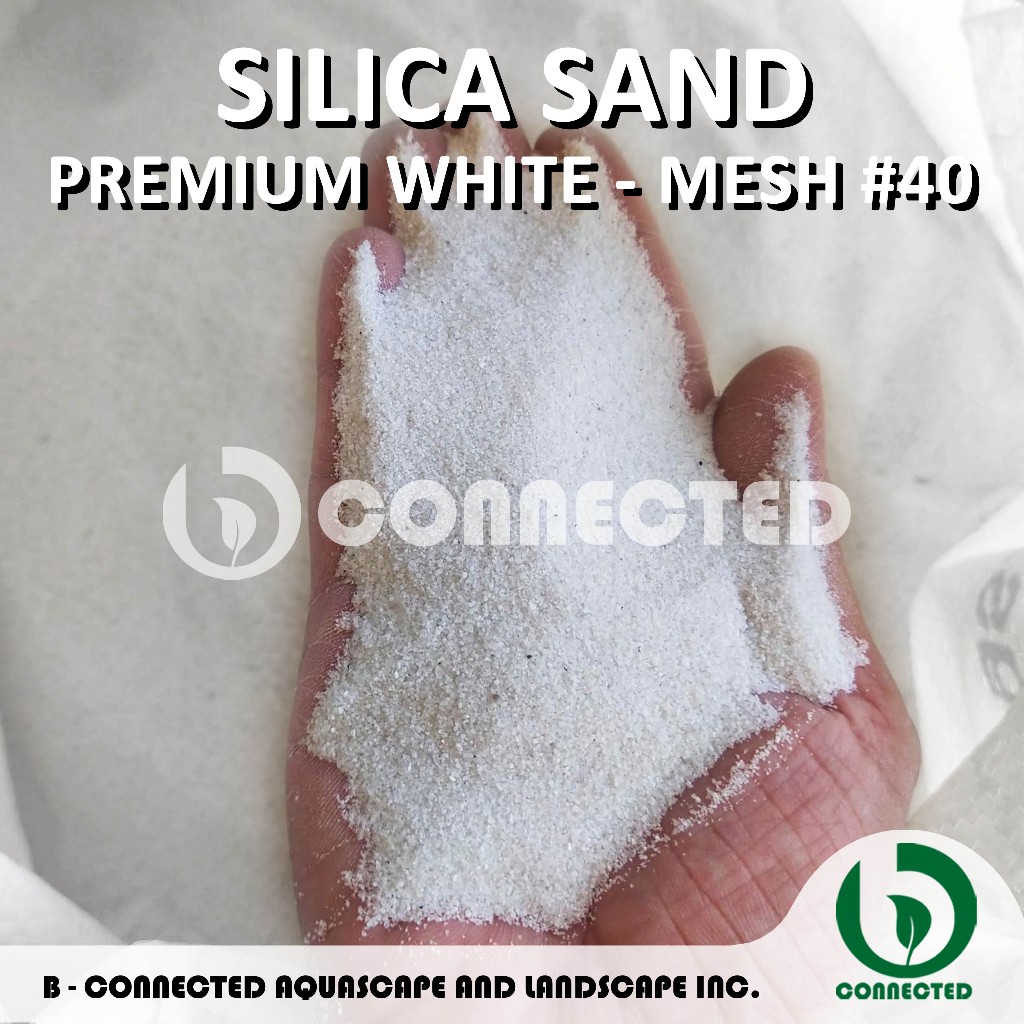 SILICA SAND PREMIUM WHITE BY BCONNECTED - SANDBLASTING / AQUARIUM ...