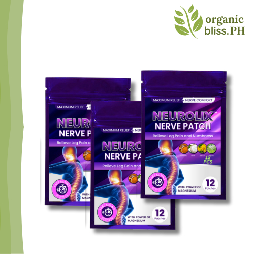 ORGANIC BLISS PH - NEUROLIX NERVE PATCH 12 Patches (1 Pouch) | Shopee ...