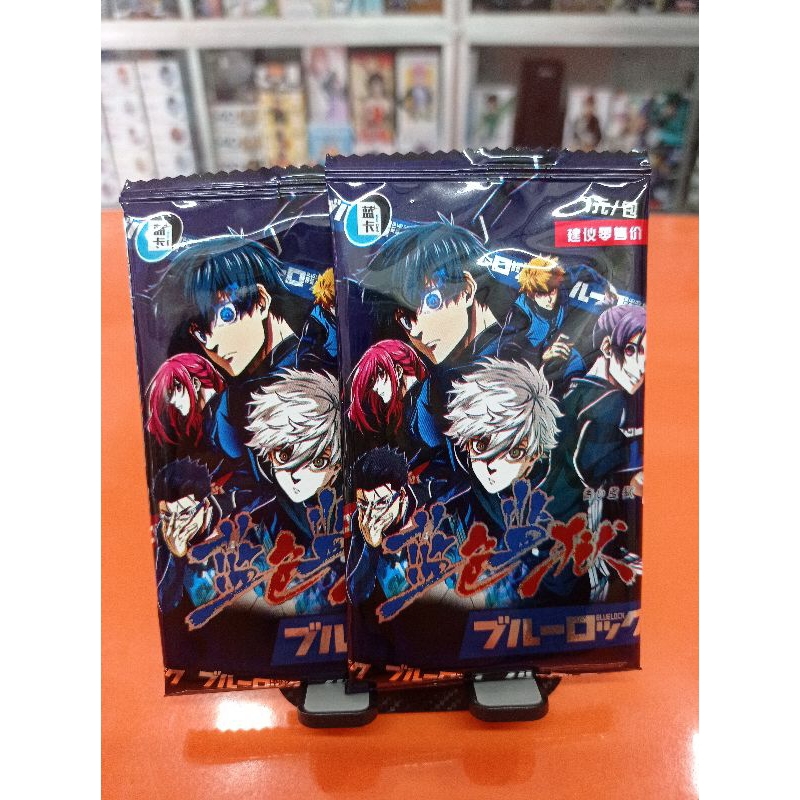 Gacha Collection Cards Blue Lock Card Set of 2 Packs - Random Cards ...