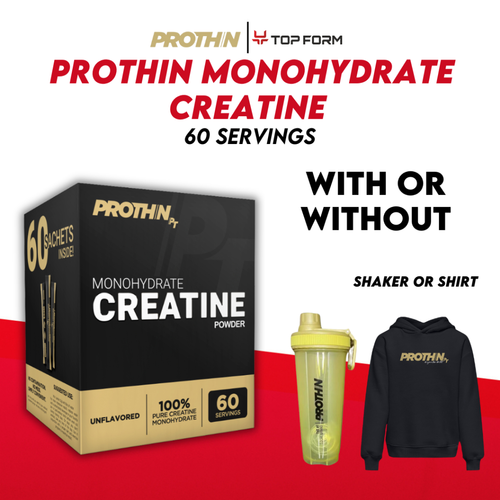 Prothin Monohydrate Creatine Powder 60 Servings | Shopee Philippines