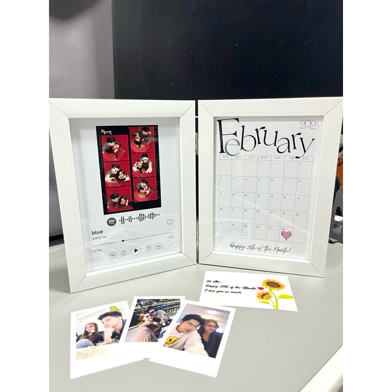Customized Double Glass Frame w/ Scannable Spotify | Shopee Philippines