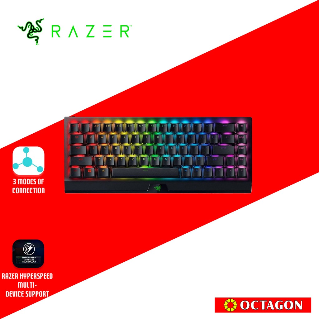 RAZER BLACK WIDOW V3 MINI GREEN SWITCH KEYBOARD | Shopee Philippines