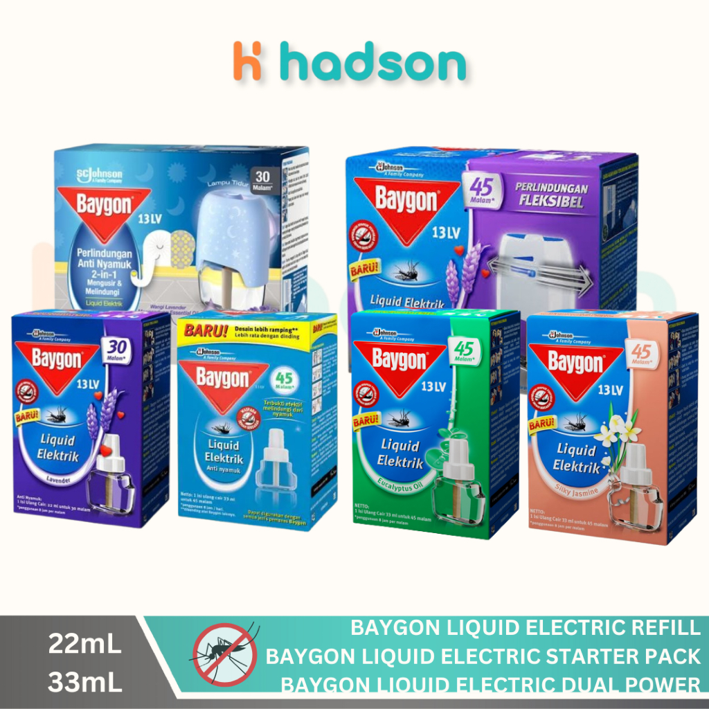 BAYGON LIQUID ELECTRIC REFILL 22mL/33mL | BAYGON LIQUID ELECTRIC STARTER PACK & LIQUID ELECTRIC ...