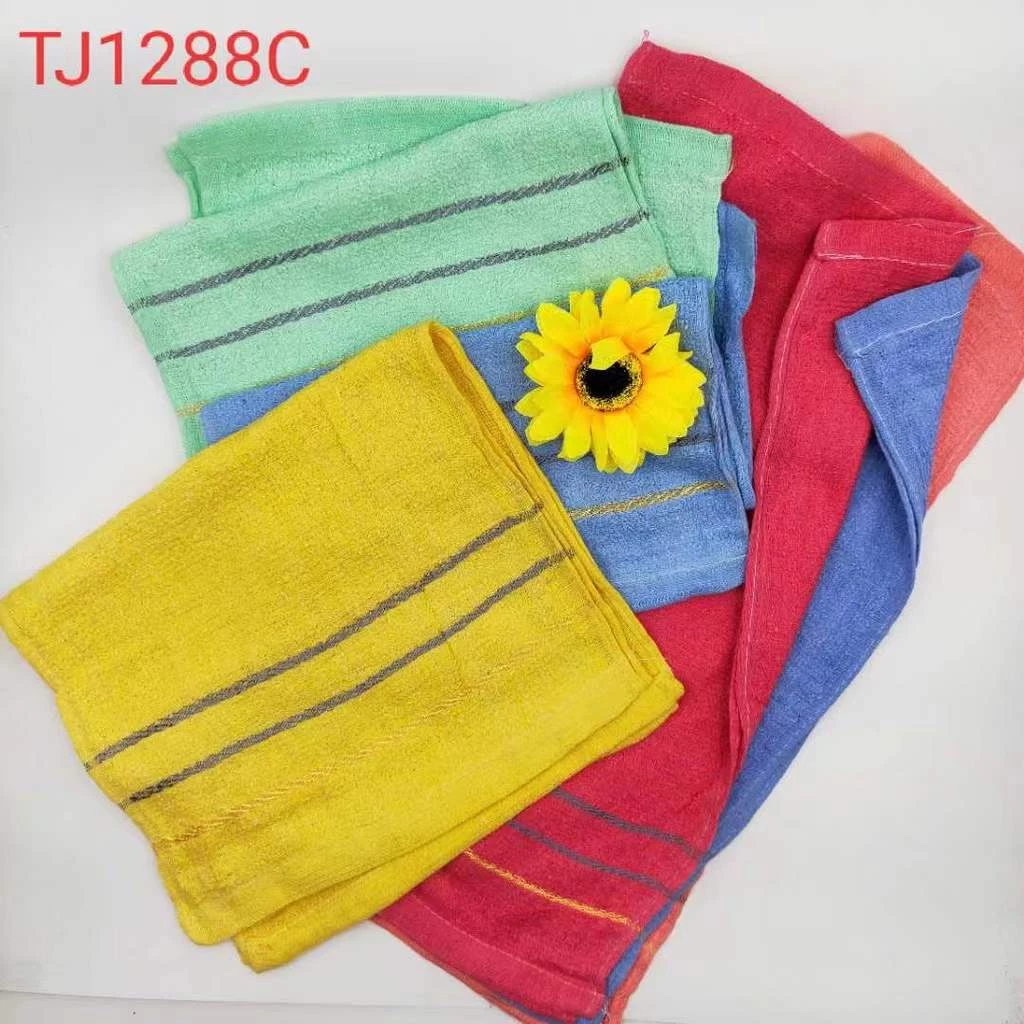 TNC Cotton Towel 12 in 1 Set Plain With 3 Lines (bath Towel,Face Towel ...