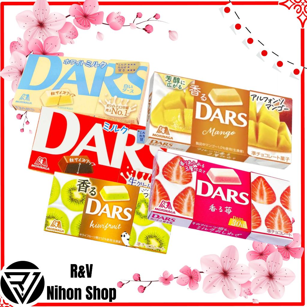 Dars Chocolate By Morinaga Japan White Chocolate Snack | Shopee Philippines