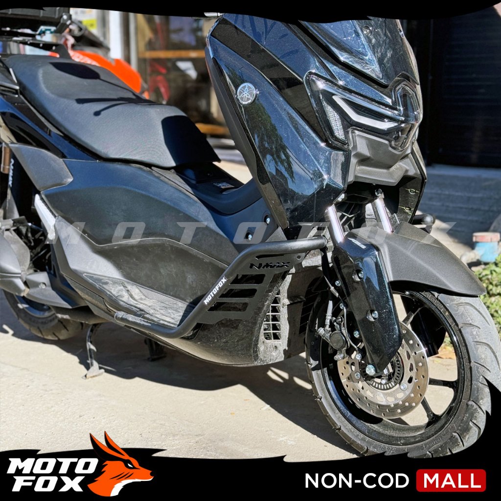 Yamaha NMAX V3 | Tech Max | Turbo Half Crash Guard - Red Motoshield ...