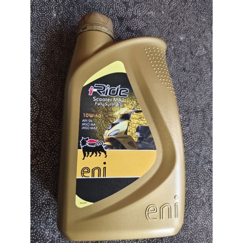 eni i-ride EnGINE OIL 4T MADE in ITALY 10w-40 | Shopee Philippines