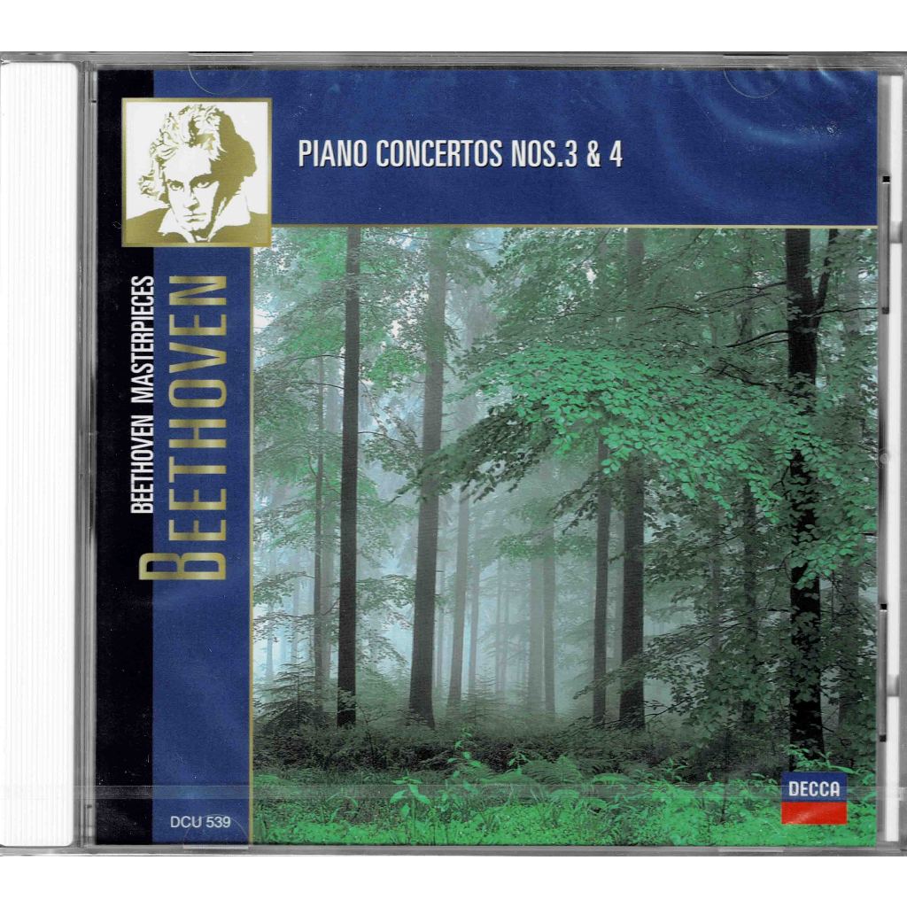 CD: Chicago Symphony Orchestra/ Vladimir Ashkenazy - Beethoven: Piano Concertos No.3 & 4 ...