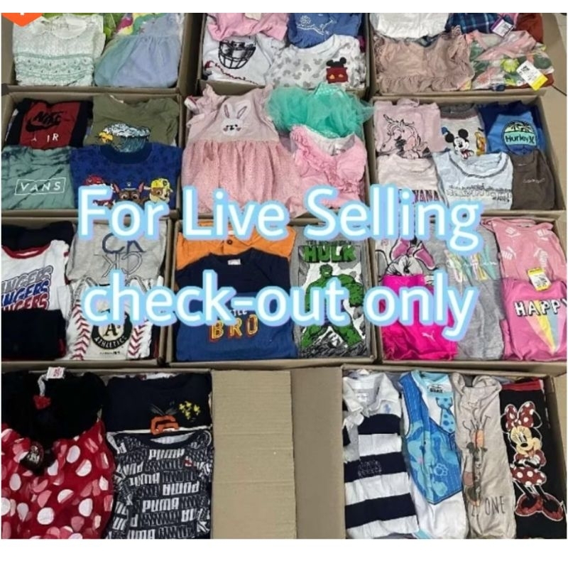 branded ukay items for live selling only | Shopee Philippines