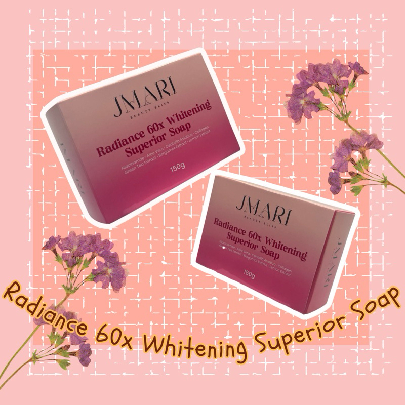 JMARI Radiance 60x Whitening Superior Soap | Shopee Philippines