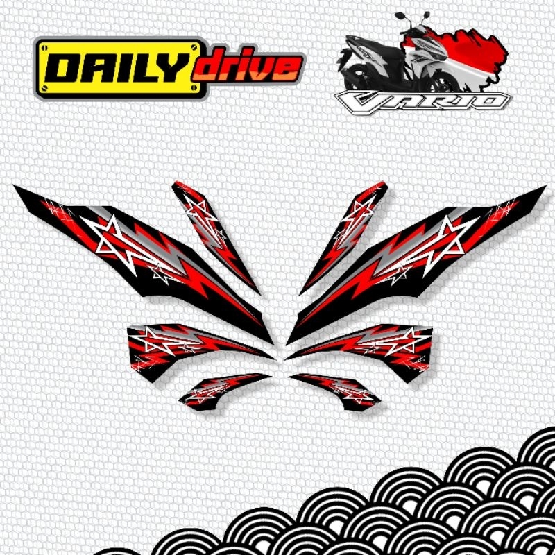 Honda Click 125i V3 / V4 Indo Star Lightning Concept | Shopee Philippines