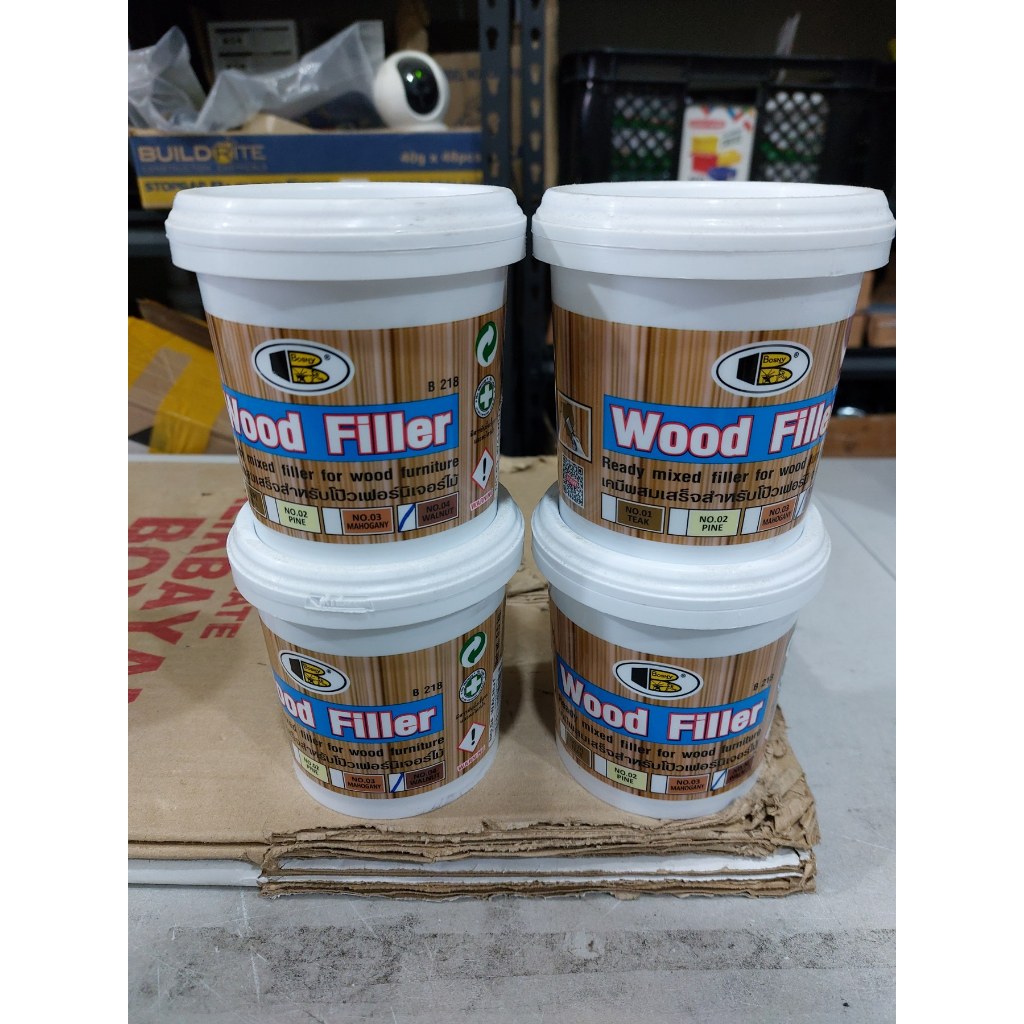 Bosny 500g BIG CAN Wood Filler Tapal Sold Separately ( Ready Mix Filler ...