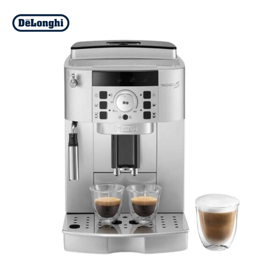 DeLonghi Fully Automatic Espresso Machine- Magnifica S - ECAM22.110.SB ...