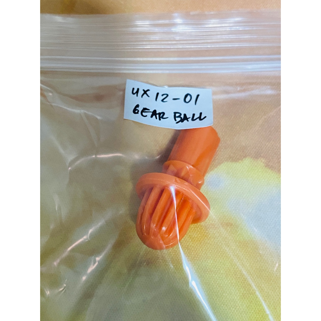 ORIGINAL Beyblade X Unused Bit Gear Ball UX-12-1 Orange | Shopee ...