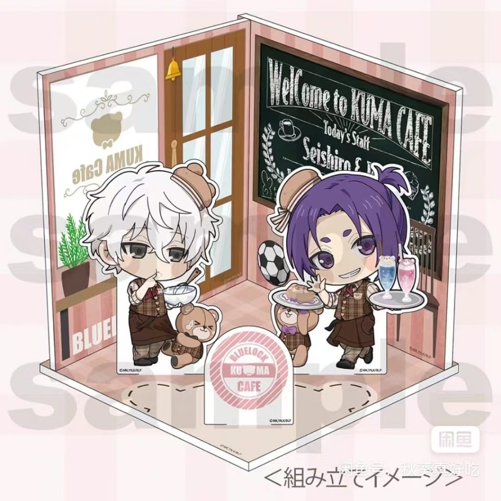 Original BLUE LOCK Official Nagi Seishiro whatever acrylic stand ...
