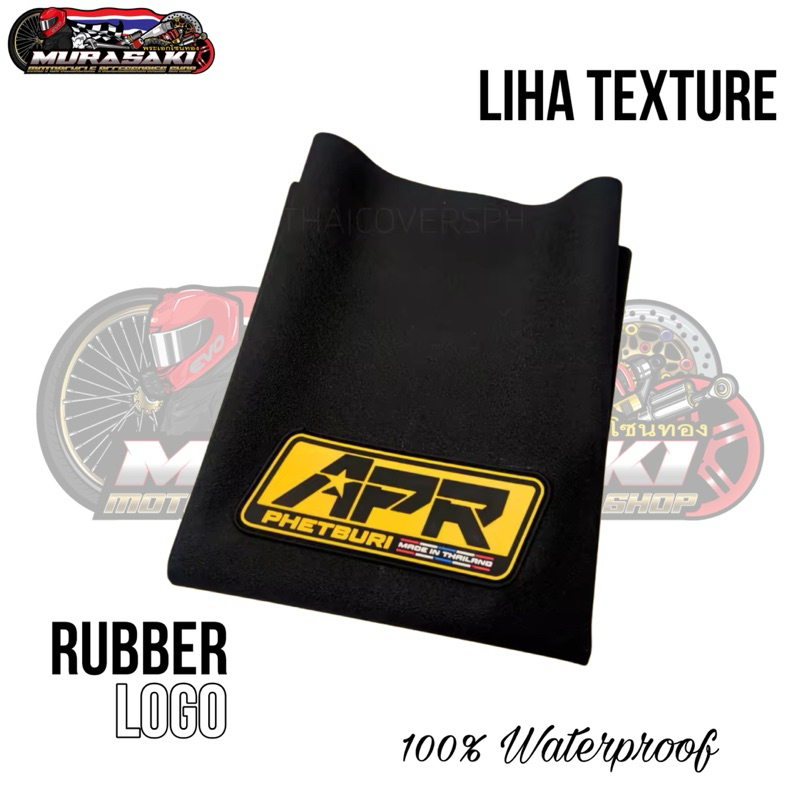 ORIGINAL APR SEAT COVER GOLD EDITION RUBBER LOGO / LIHA OREO SEAT COVER ...