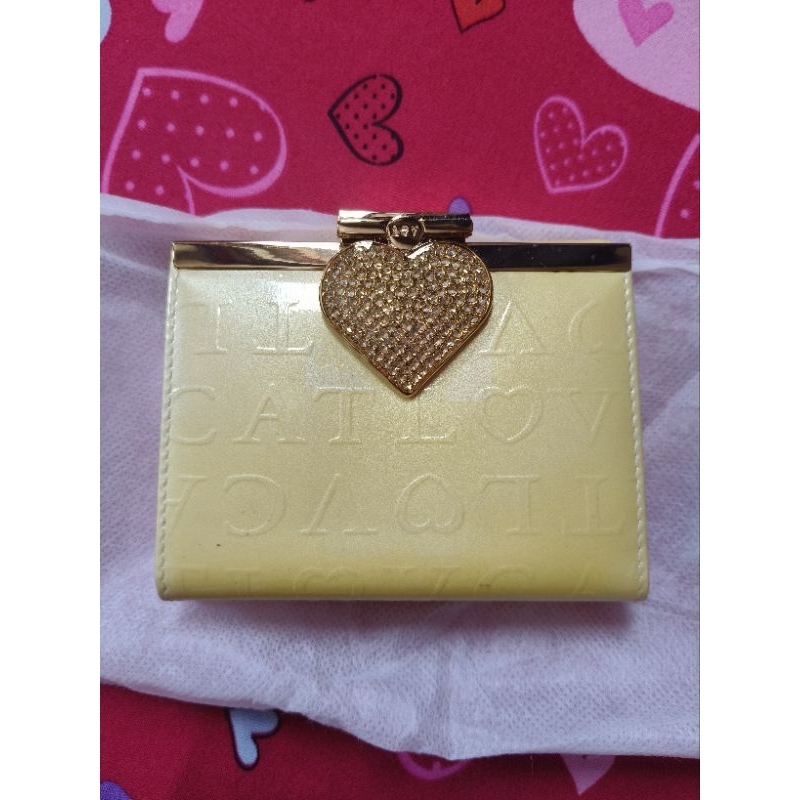 preloved lovcat short wallet | Shopee Philippines