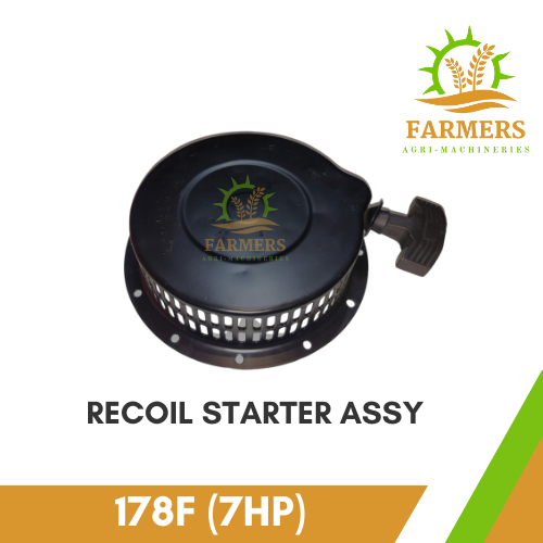 Recoil Starter Assembly Aircooled Diesel Engine 178F 7HP | Shopee ...