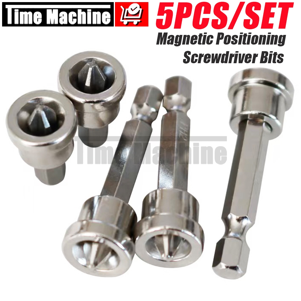 5/10/15PCS Magnetic Positioning Screwdriver Bits Head 25/50mm ...