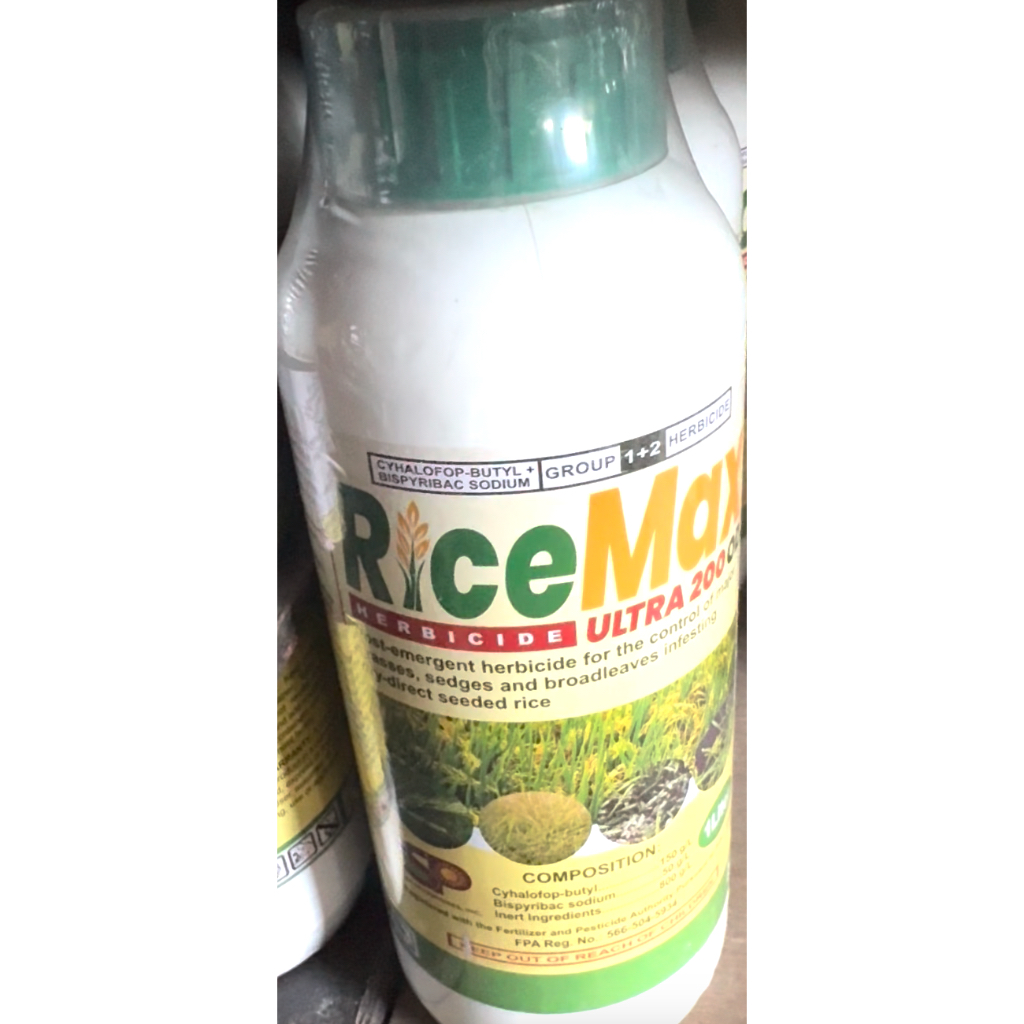 RICE MAX ULTRA 200 OD ( CYHALOFOP - BUTYL ) POST EMERGENT HERBICIDE 1 ...
