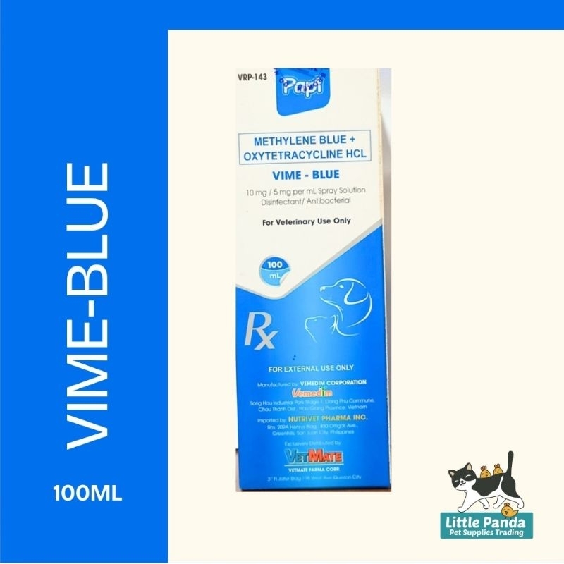 VIME-BLUE (Methylene Blue + Oxytetracycline HCl) | Shopee Philippines