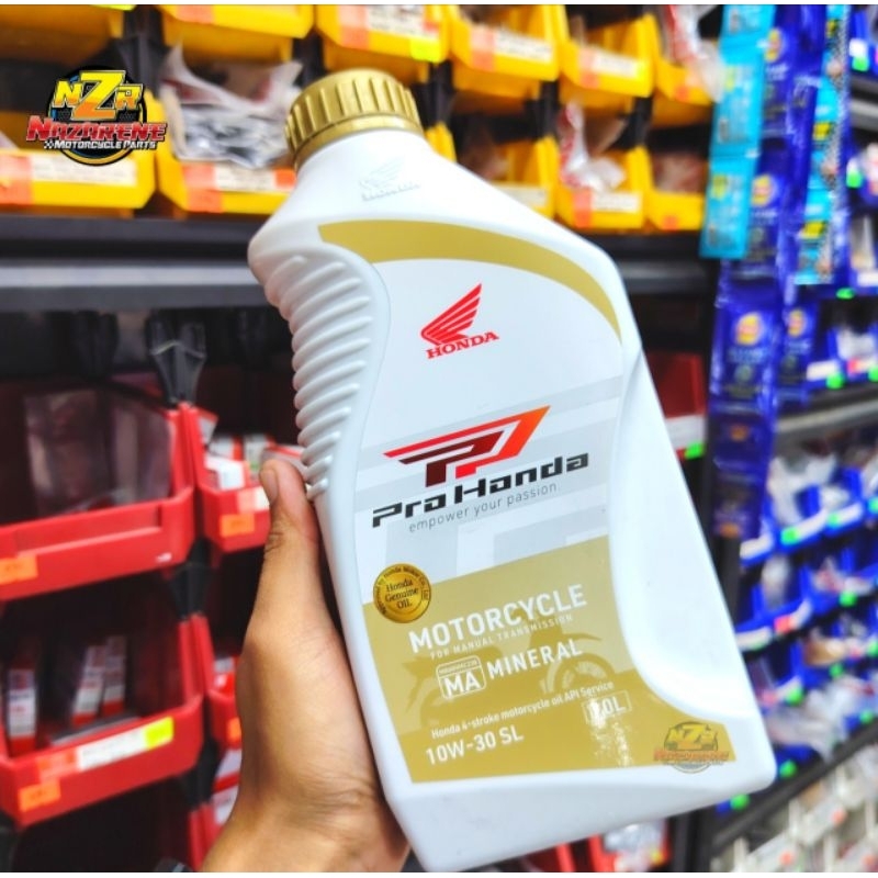 HONDA PRO HONDA MOTORCYCLE 10W30 1 LITER | Shopee Philippines