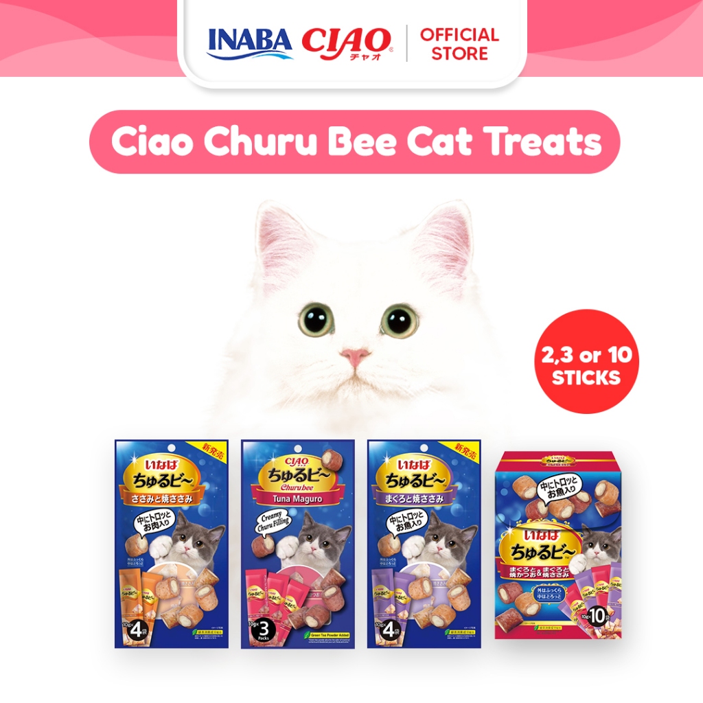 Ciao Churu Bee Cat Treats 10g X (3 or 10 Sticks) | Shopee Philippines