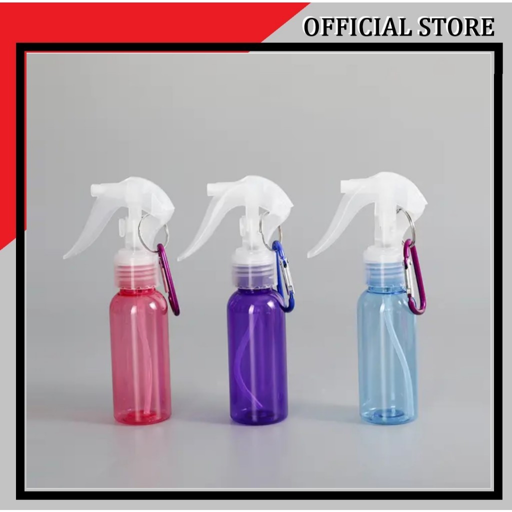 (6PIECES) TRANSPARENT TRIGGER Spray Bottle for Perfume and Alcohol with ...