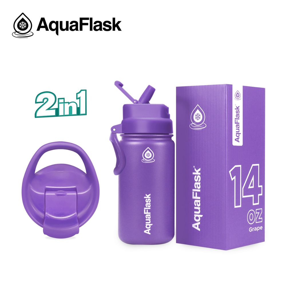 AquaFlask Flipsip 2 in 1 Bottle (14oz/18oz) | Shopee Philippines