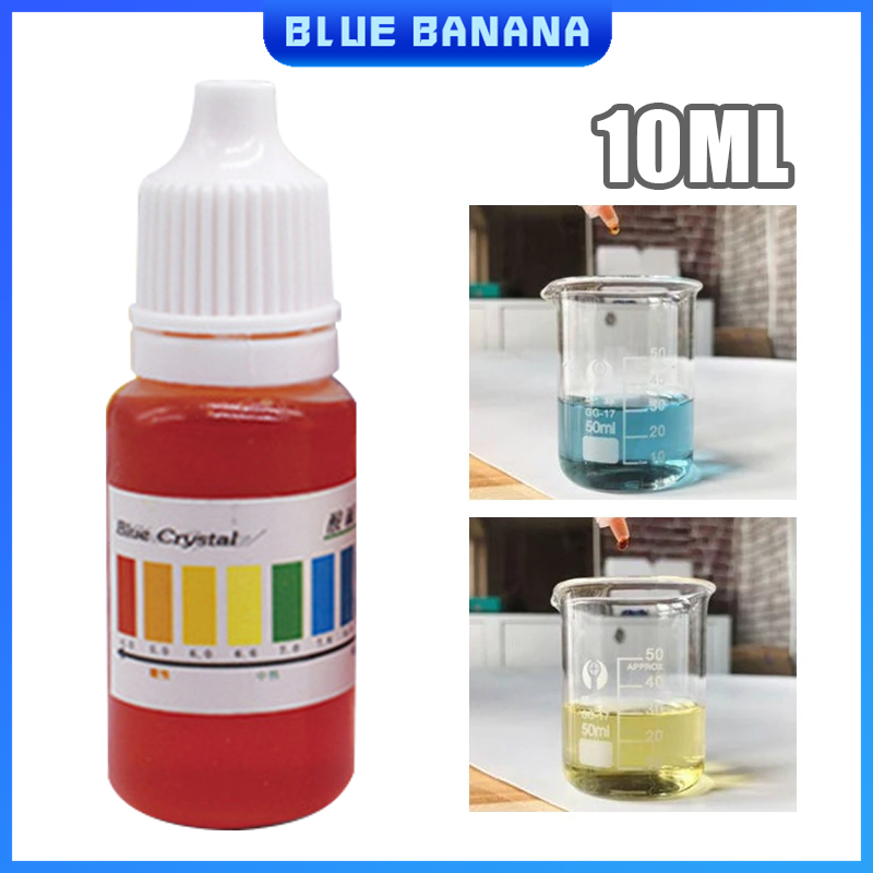 10ML Water PH Meter Solution Water Acidity Base Levels Test PH Reagent ...