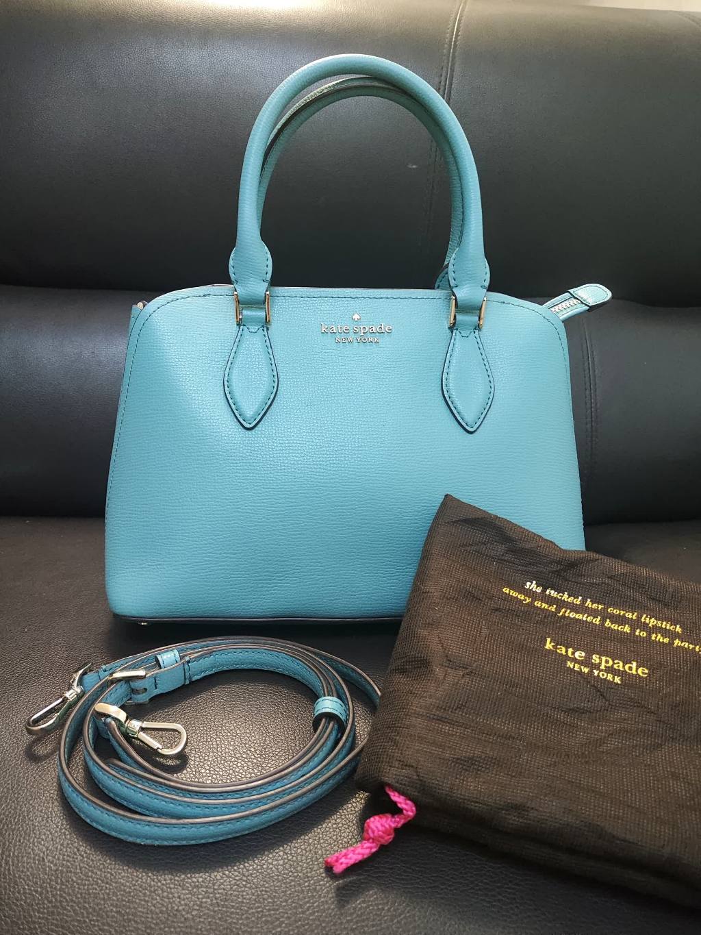 Original Kate Spade darcy small satchel 2 way bag | Shopee Philippines