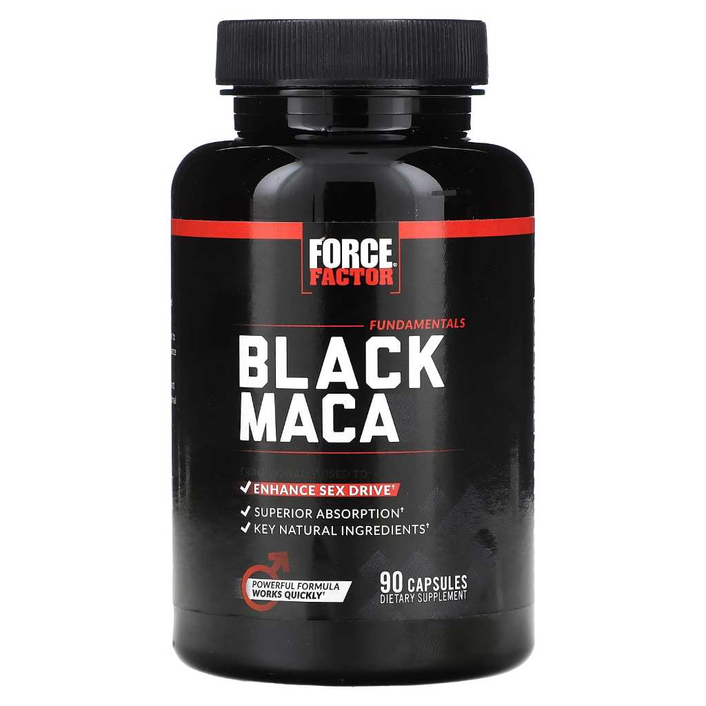 Force Factor, Fundamentals, Black Maca, 90 Capsules | Shopee Philippines