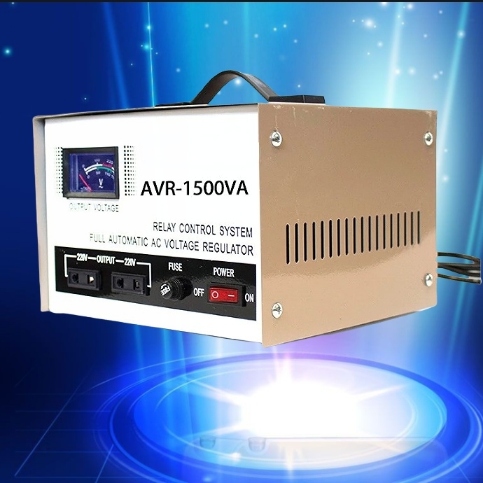 AVR Automatic Voltage Regulator 500/1500W SVR-1500VA Servo Type AVR ...